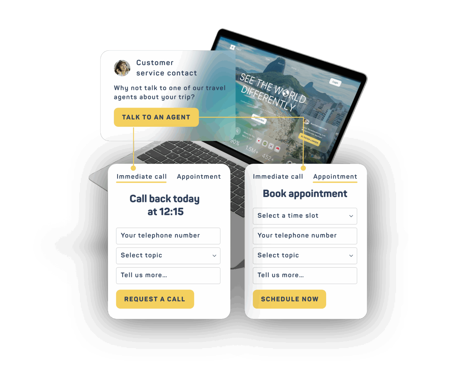 AI-based callback service & appointment management I virtualQ
