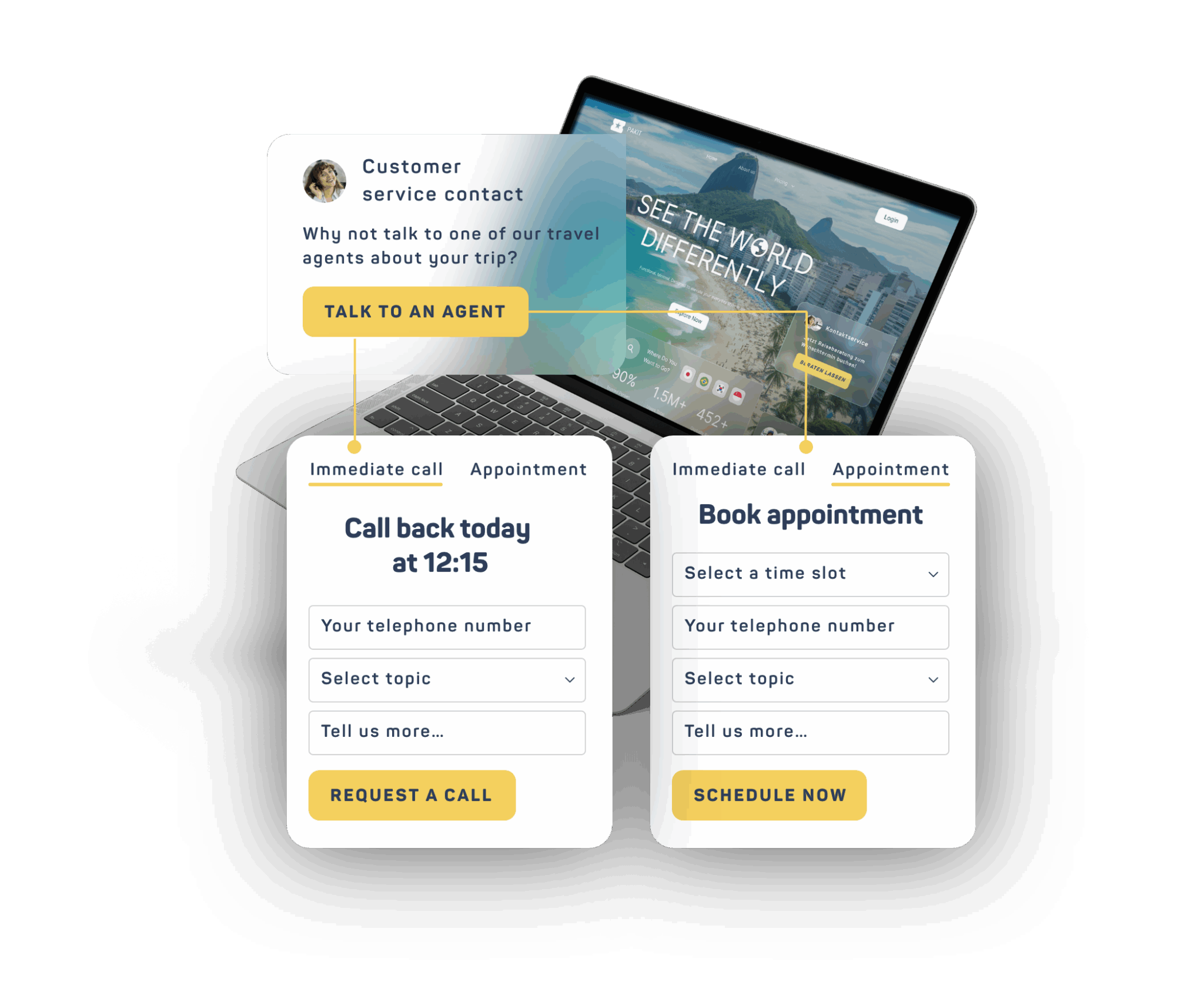 AI-based callback service & appointment management I virtualQ
